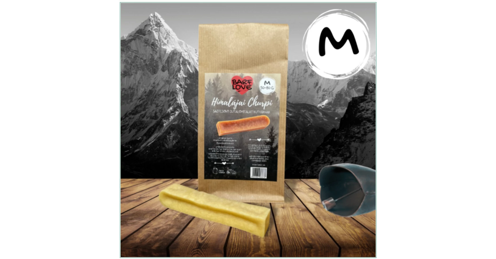Himalájsky syr Churpi pre psov - M, BARF LOVE (Syr/mliečne výrobky) €6.06